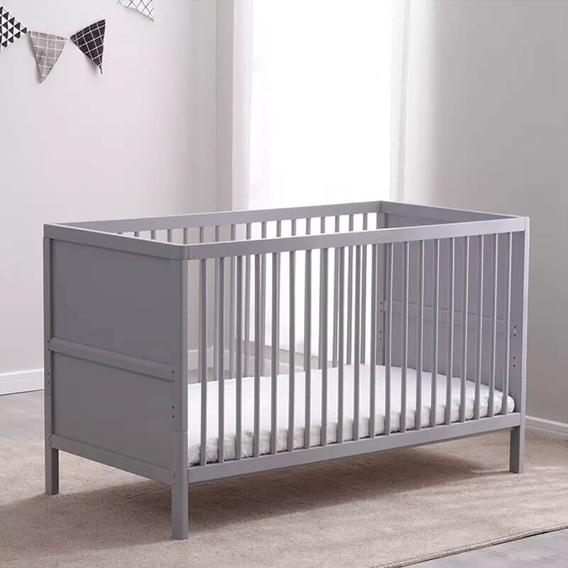 astrid convertible crib in gray (preorder ETA May) – barnmöbler PH